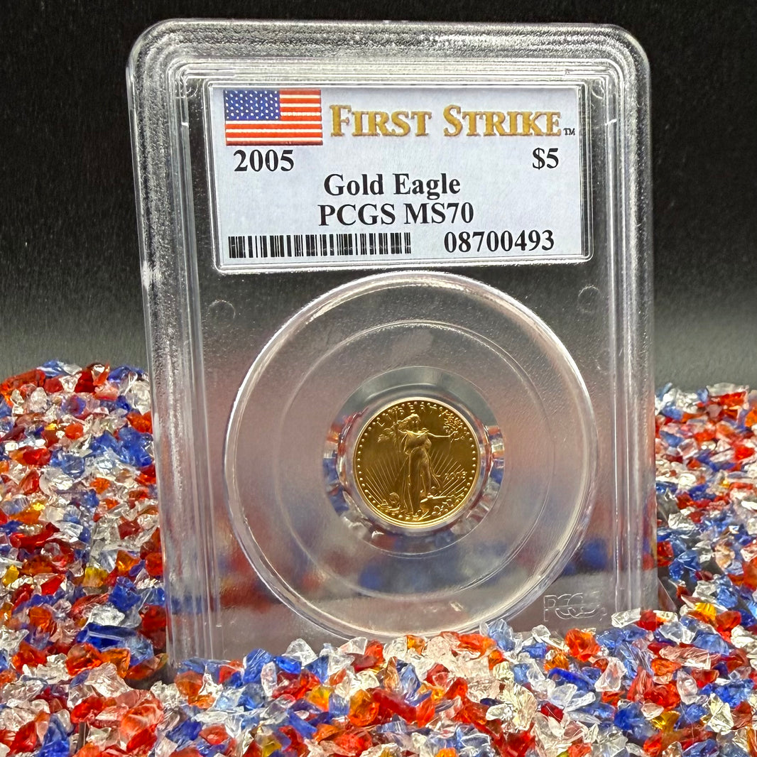 Buy Graded Gold American Eagles | Low Mintage | Gold Bullion | MS-70 ...